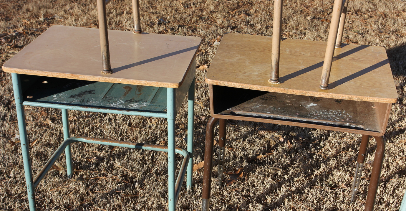 School desk makeovers... — Beckwith's Treasures