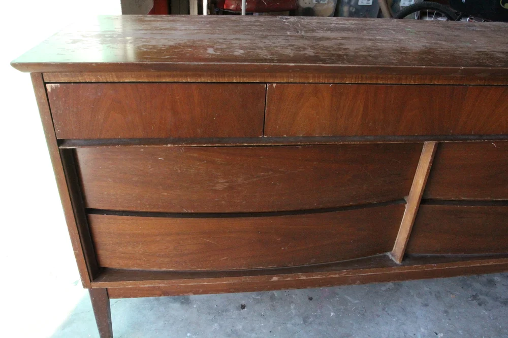 MCM Dresser makeover Part 1...a tutorial! — Beckwith's Treasures