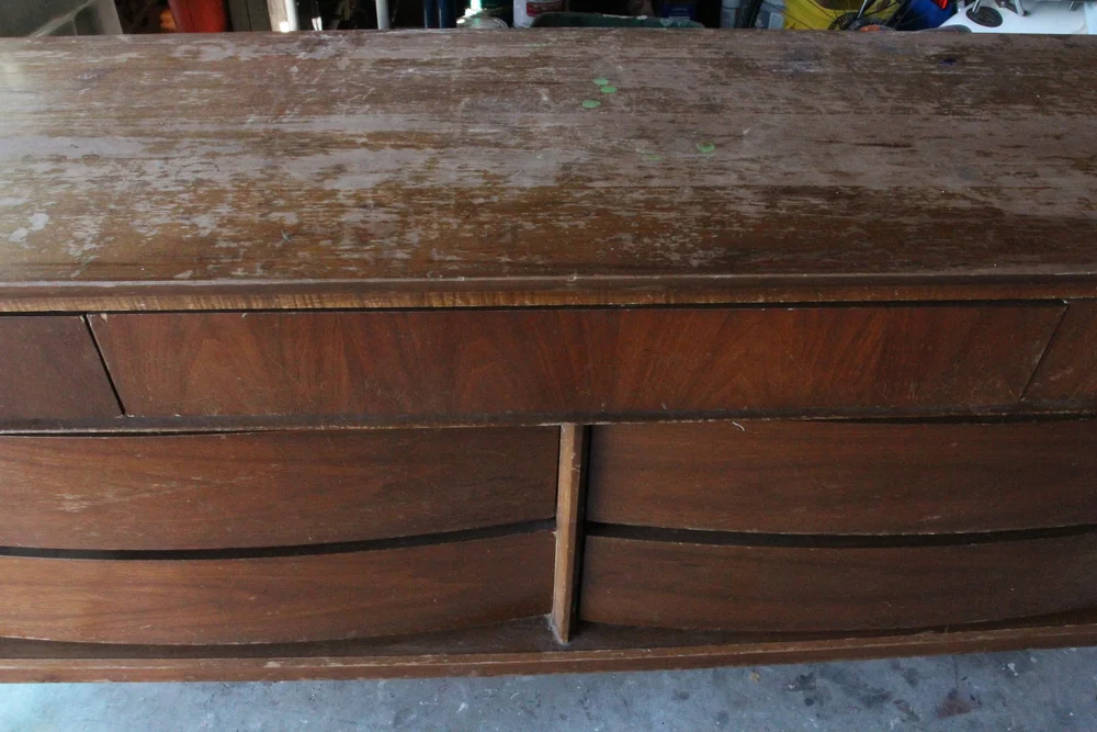 MCM Dresser makeover Part 1...a tutorial! — Beckwith's Treasures