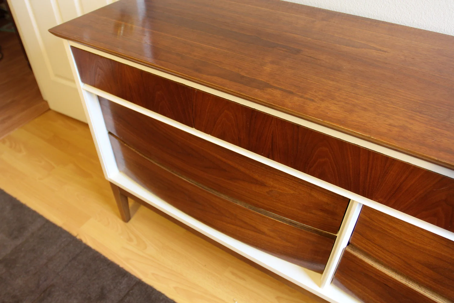 Walnut MCM dresser makeover...Part 2! — Beckwith's Treasures