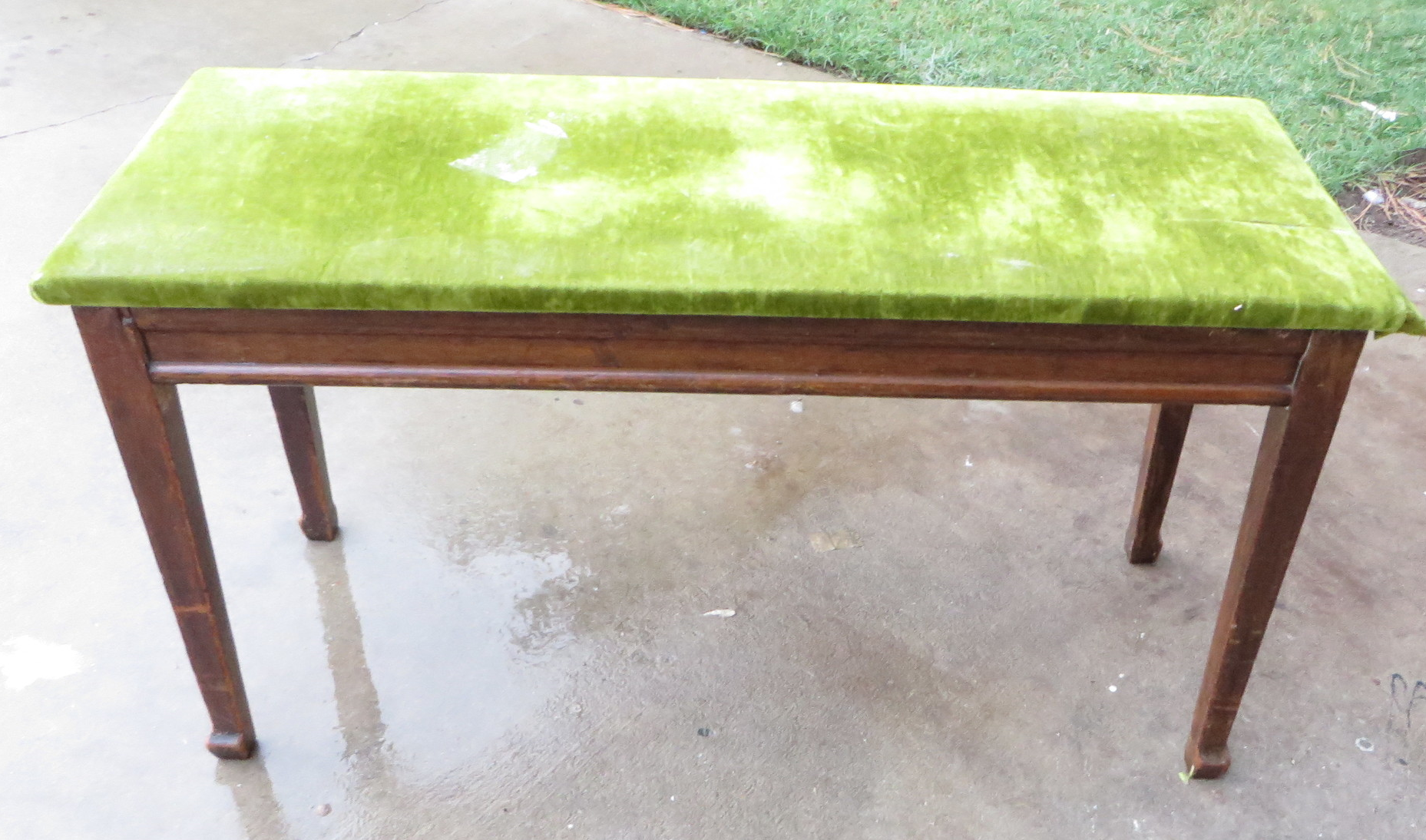 Simple bench or stool makeovers... — Beckwith's Treasures