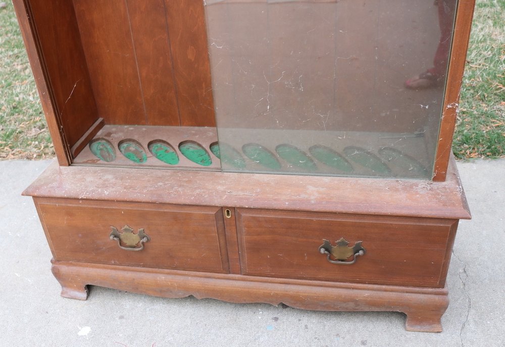 Gun cabinet "repurpose." — Beckwith's Treasures
