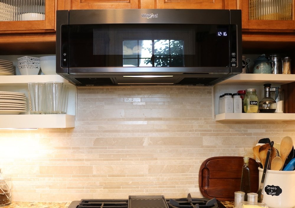 The "compact" microwave and new stove.... — Beckwith's Treasures