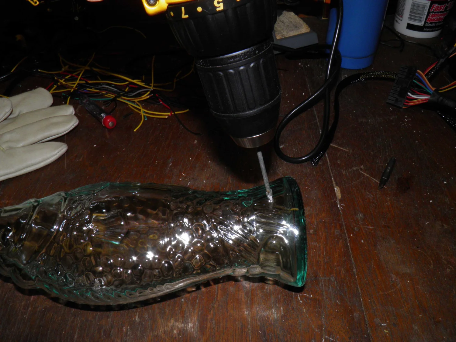 Alcohol Bottle Lamp — Cooking Circuits