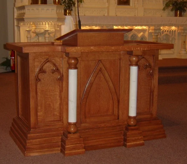 Ambos & Pulpits — Tekton Woodworks, LLC