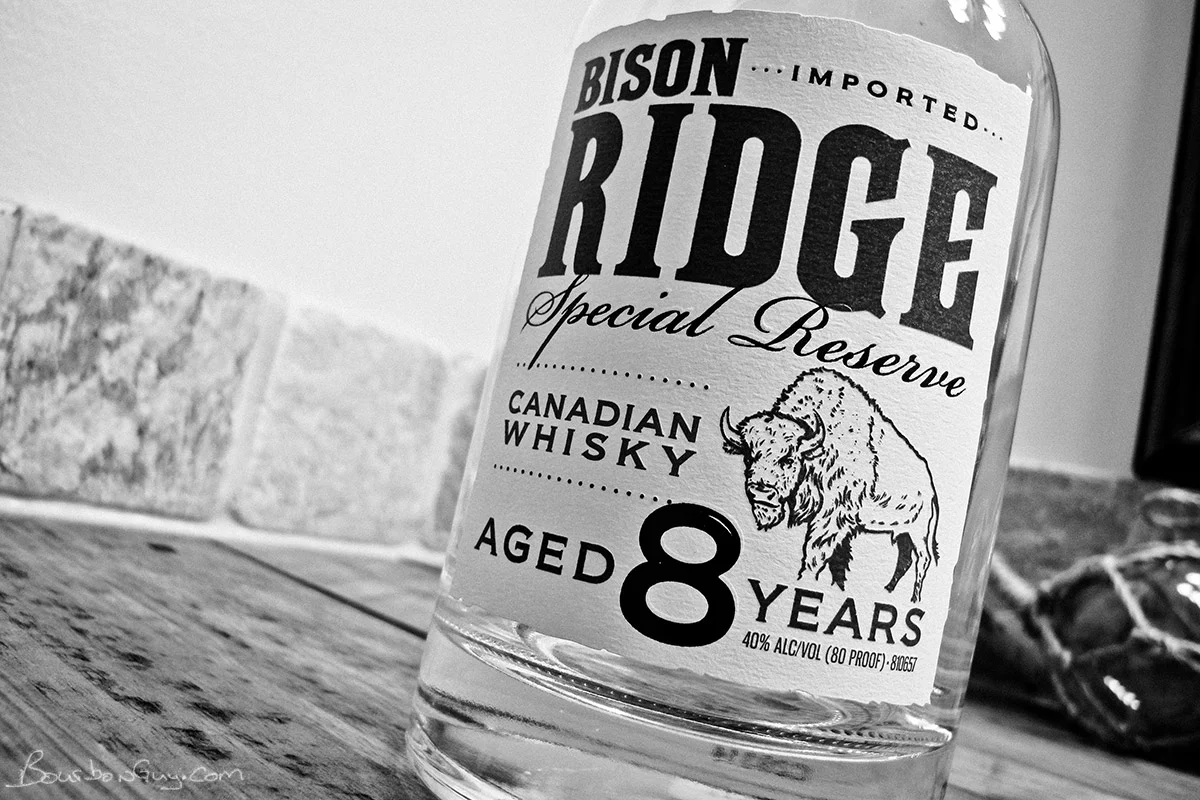 Bison Ridge Special Reserve 8 year old Canadian Whisky plus a similar ...