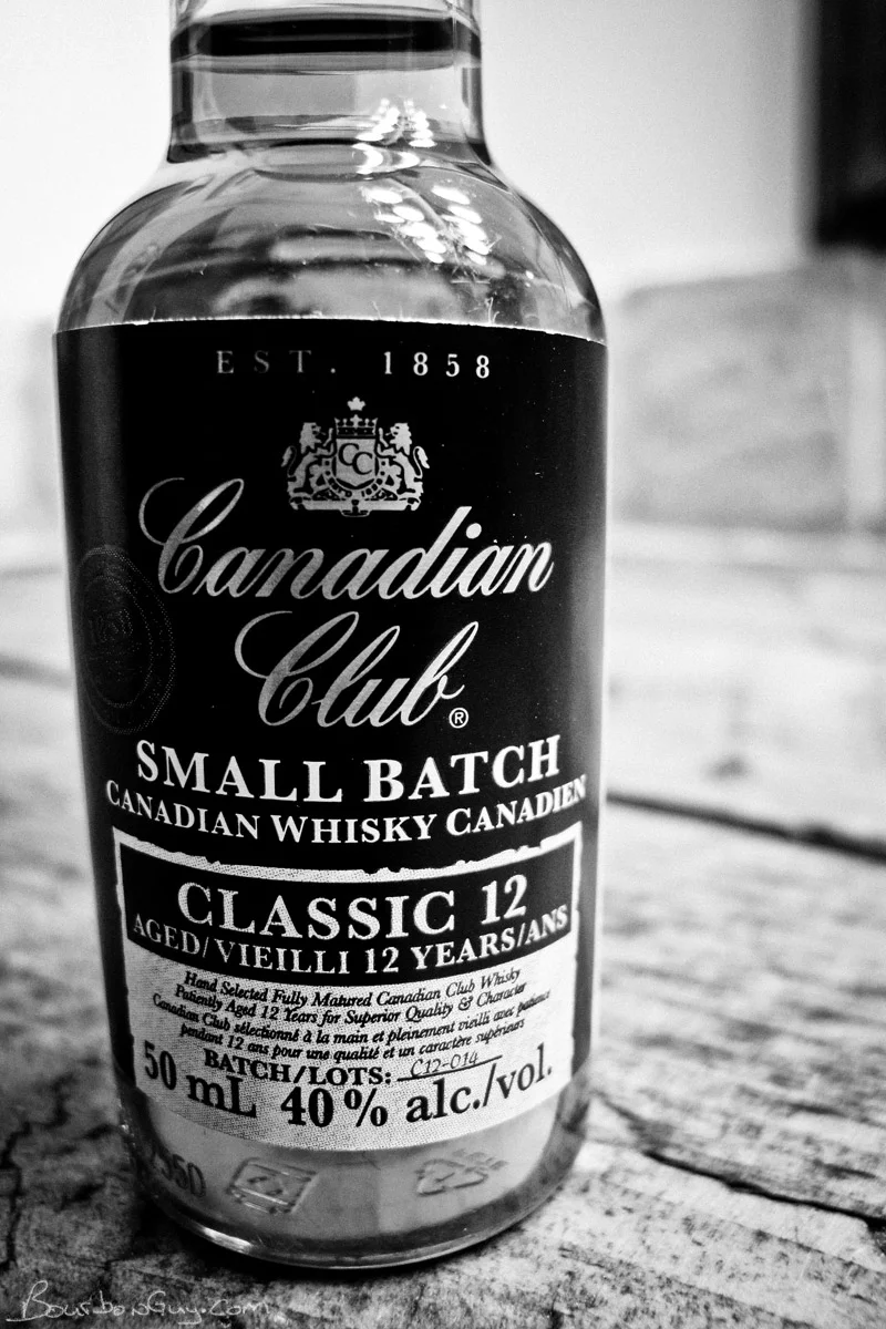 A gift from a friend: Canadian Club, Classic 12 — BOURBON GUY
