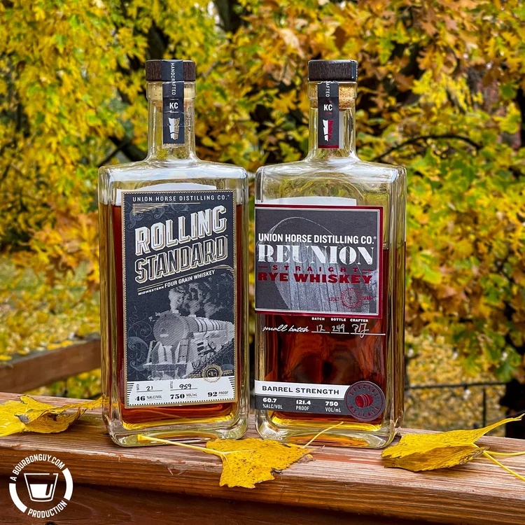 Union Horse Reunion Rye Barrel Proof & Union Horse Rolling Standard ...