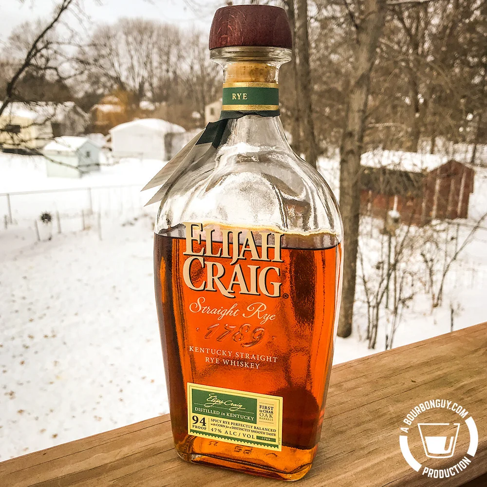 Elijah Craig Straight Rye Whiskey — BOURBON GUY