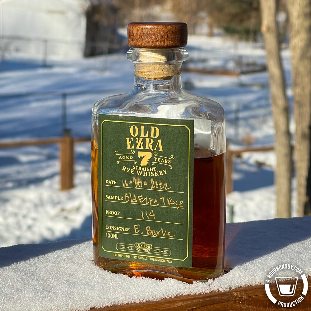 Old Ezra 7-Year Straight Rye Whiskey — BOURBON GUY
