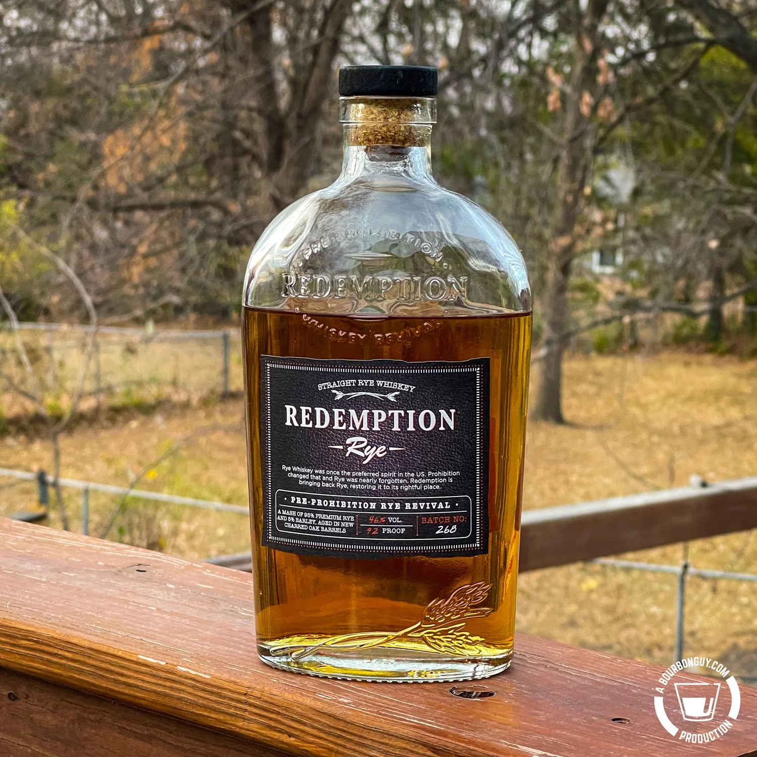 Redemption Rye — BOURBON GUY