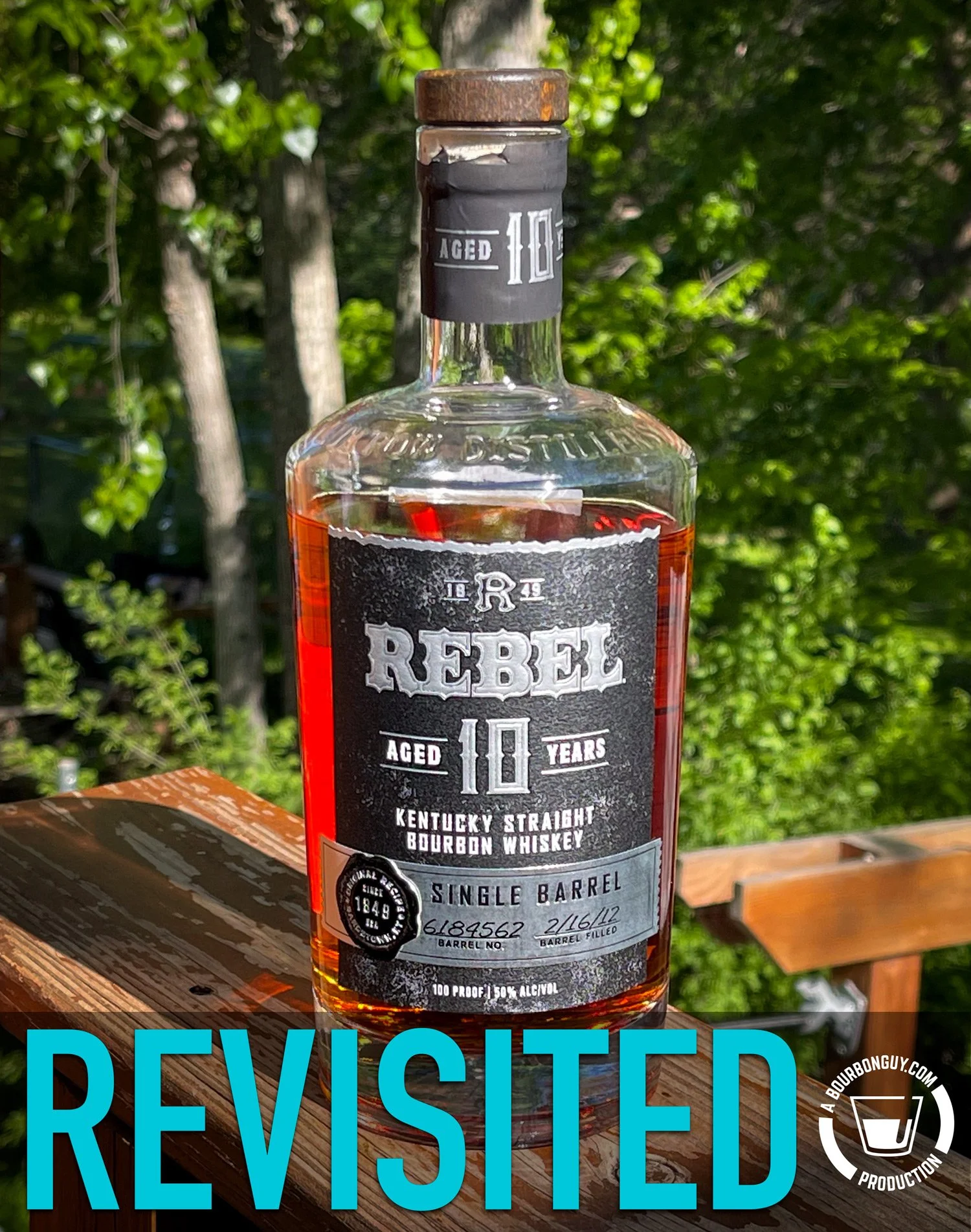 Rebel Bourbon Single Barrel, 10-Years-Old: Revisited — BOURBON GUY