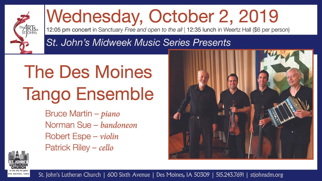 Midweek Music — St. John's Lutheran Church