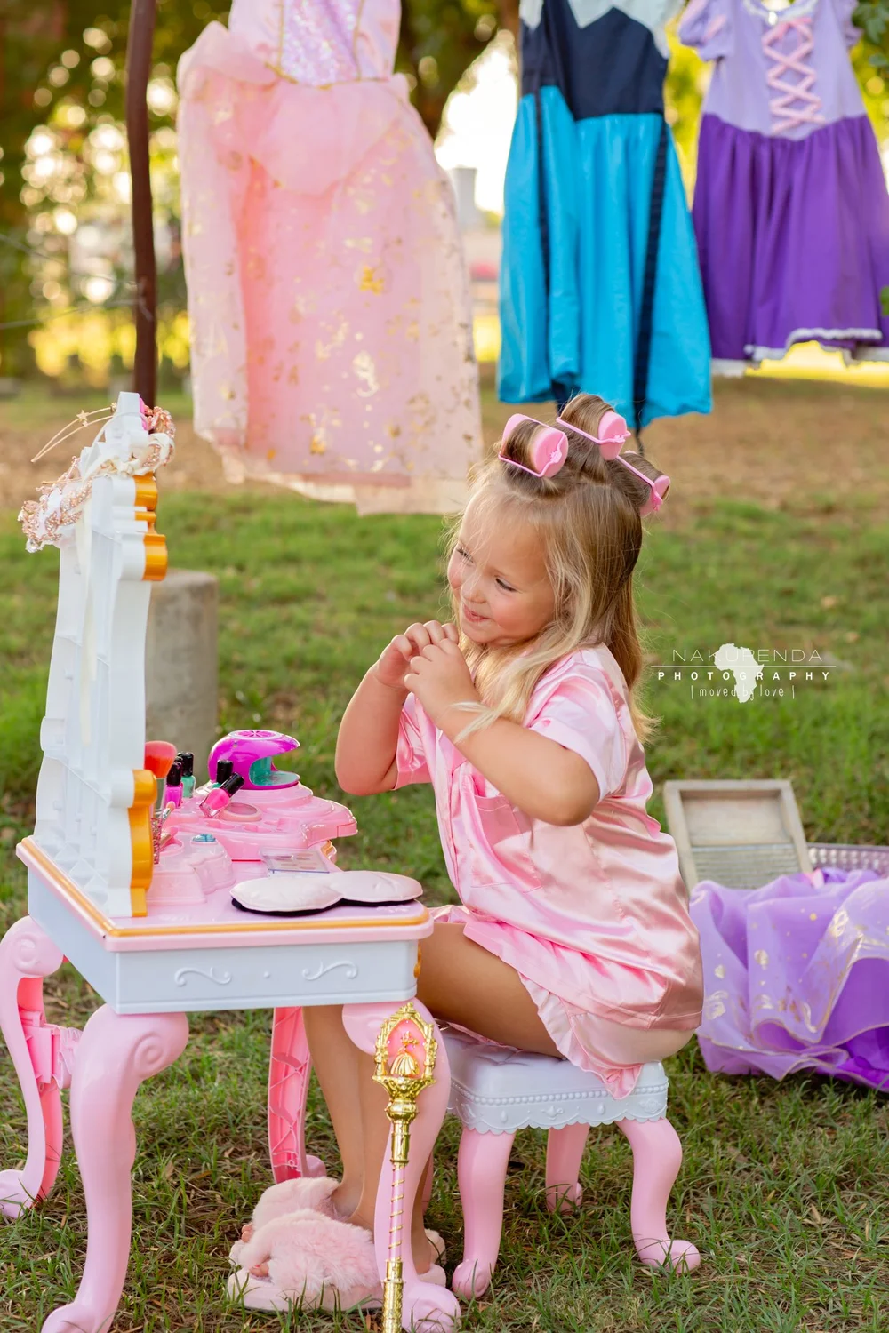 A Princess Pajama Party in the Garden | Gilbert Creative Child ...