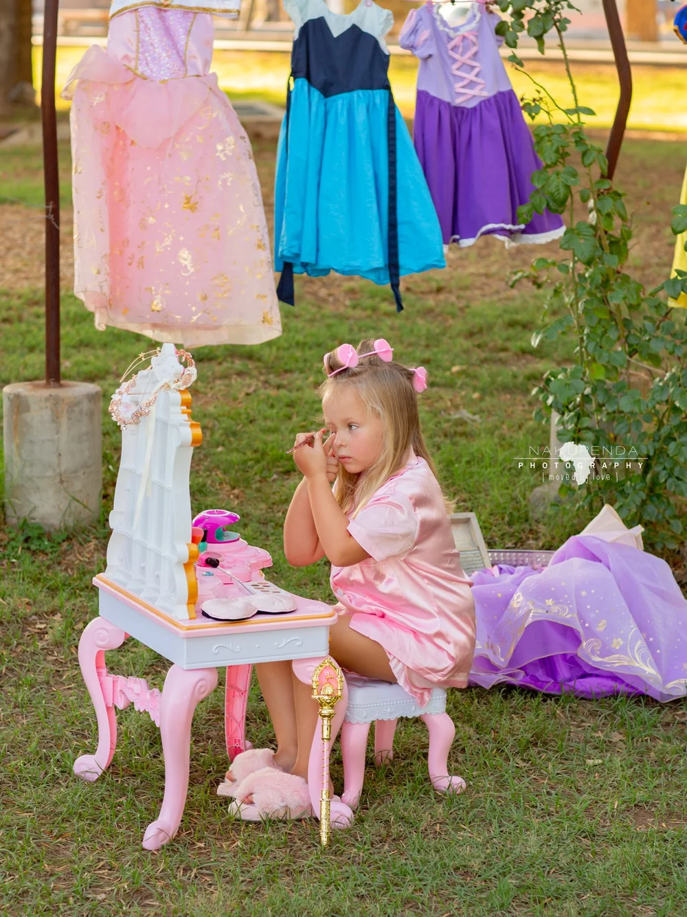 A Princess Pajama Party in the Garden | Gilbert Creative Child ...