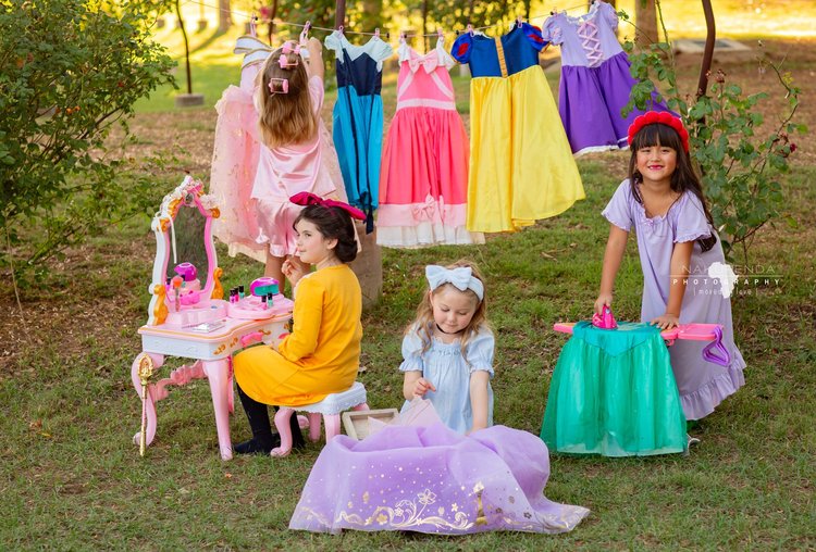 A Princess Pajama Party in the Garden | Gilbert Creative Child ...