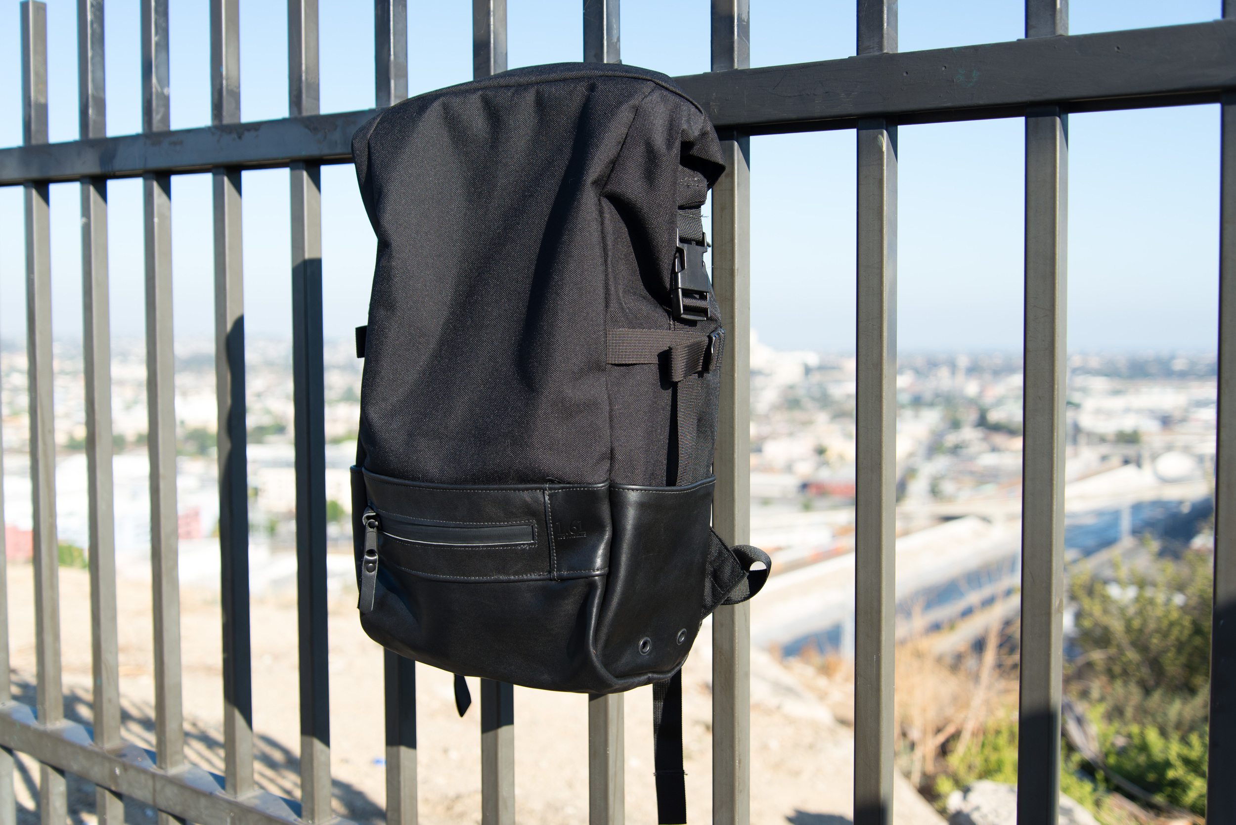 Roll-Top Metro Backpack - Compact, Stylish, Functional — 1.61 Soft Goods