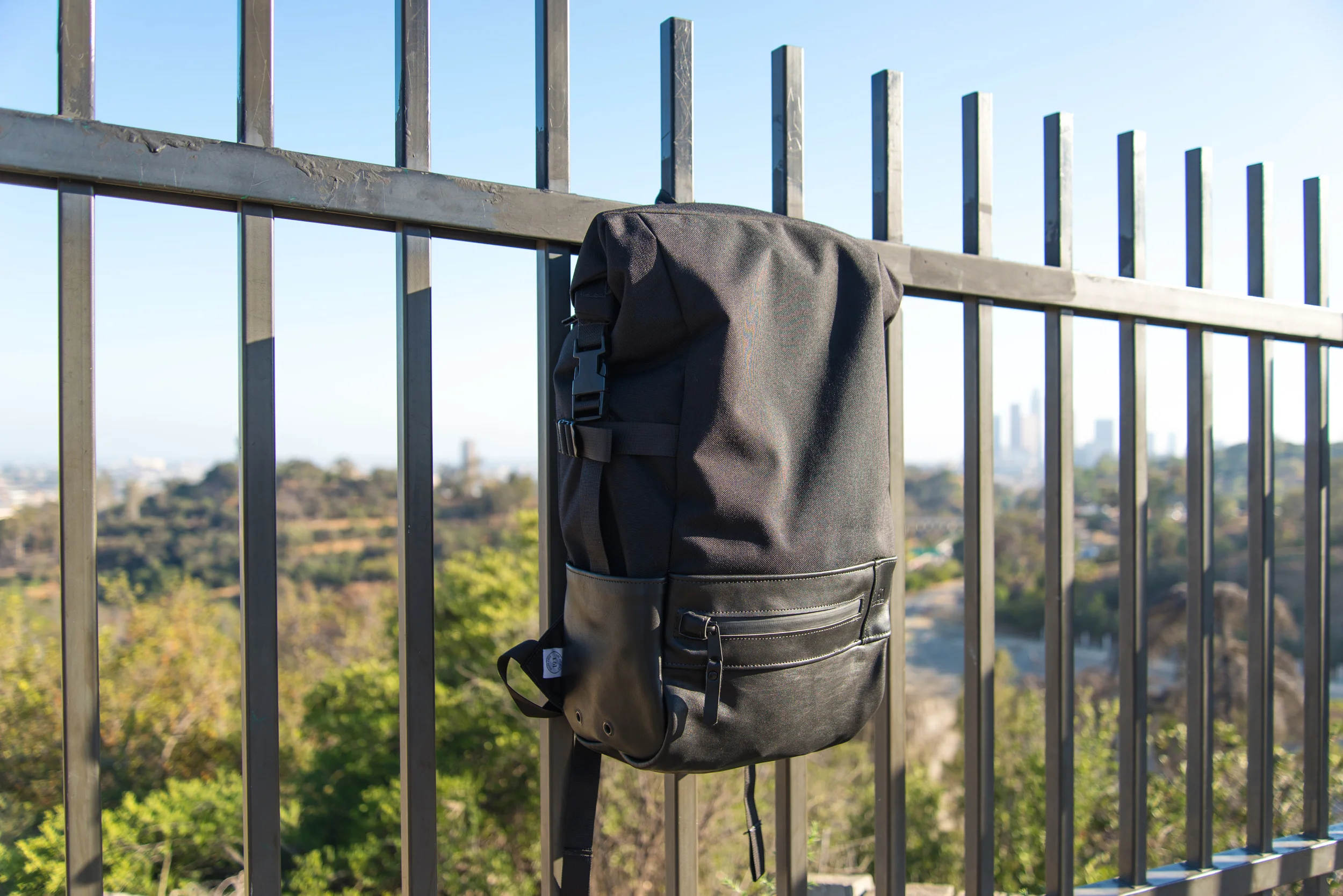 Roll-Top Metro Backpack - Compact, Stylish, Functional — 1.61 Soft Goods