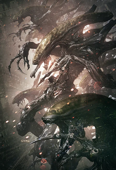ILLUSTRATION — THE ART OF JOHN GIANG - ORBITAL HARVEST