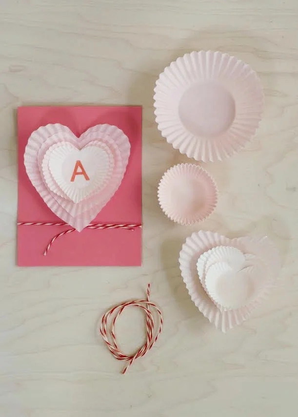 Easy Cupcake Paper Valentines to Make with Your Kids — super make it