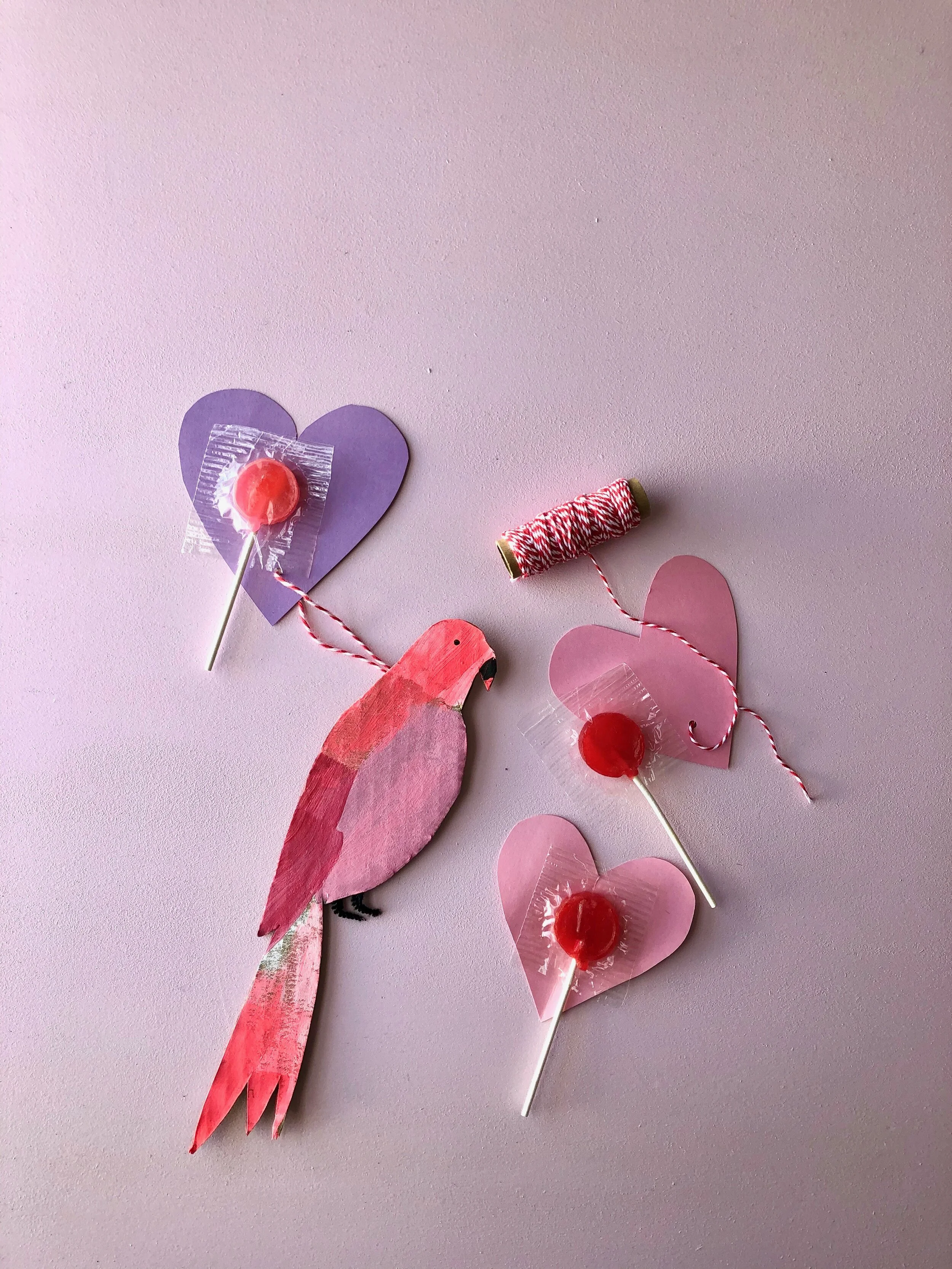 Lovebirds for Your Lovebird: Easy Cardboard Valentines! — super make it