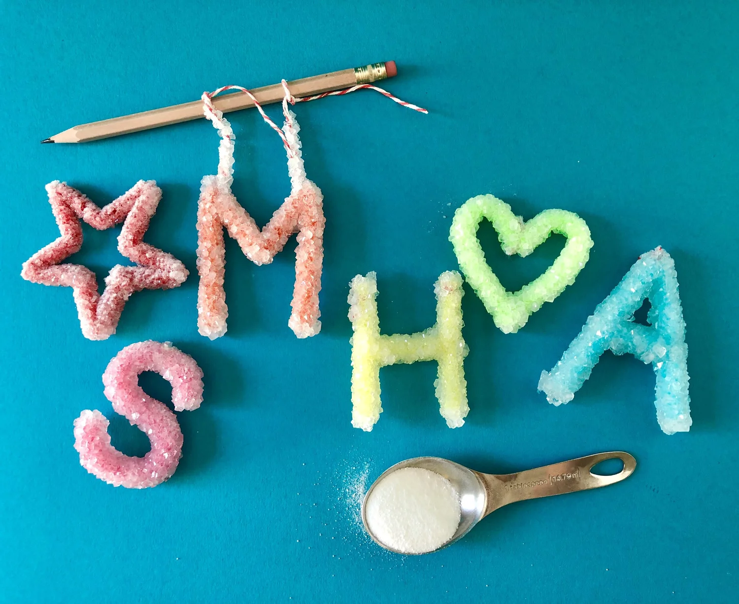 Fun on a Rainy Day: Homemade Crystal Letters! — super make it