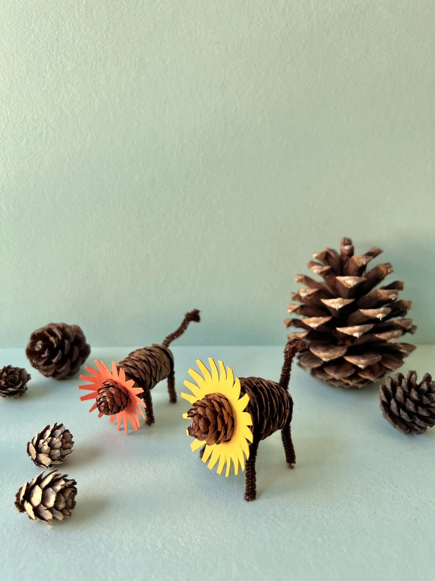 Nature Fun With Your Kids: Make Pinecone Animals! — super make it