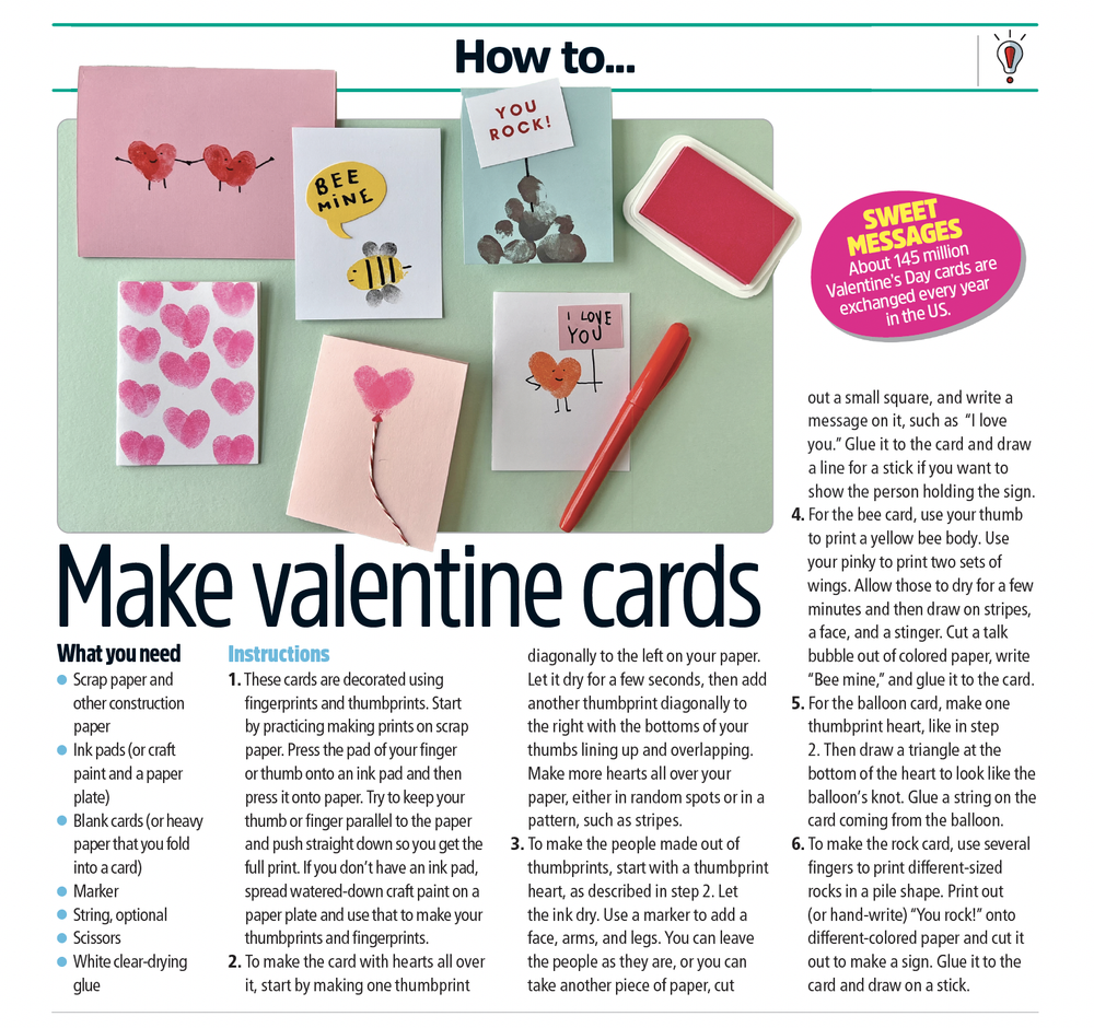 Make Easy Fingerprint Valentines With Your Kids! — super make it