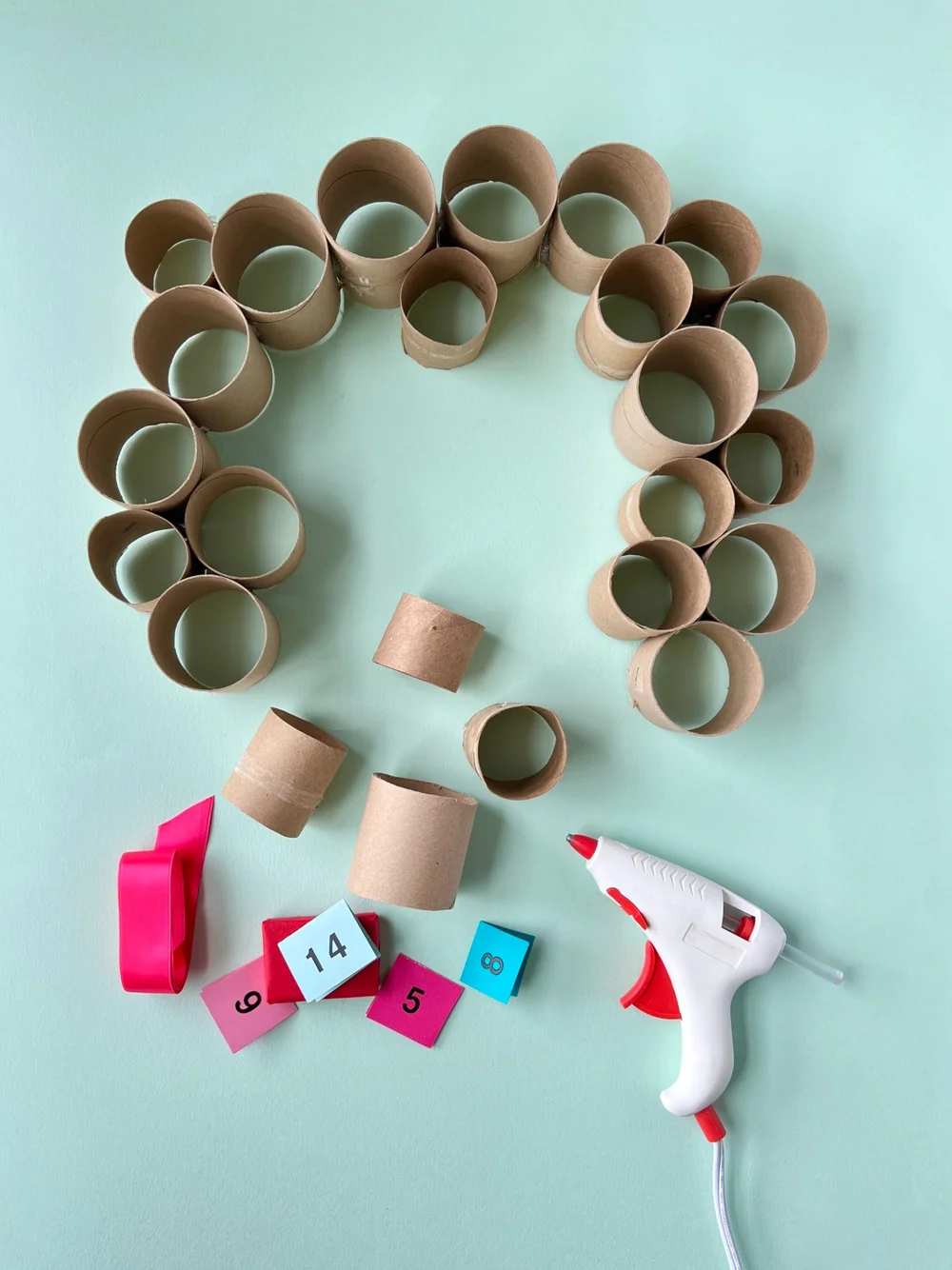 December is Almost Here! Make This Easy, Recycled Tube Advent Calendar ...