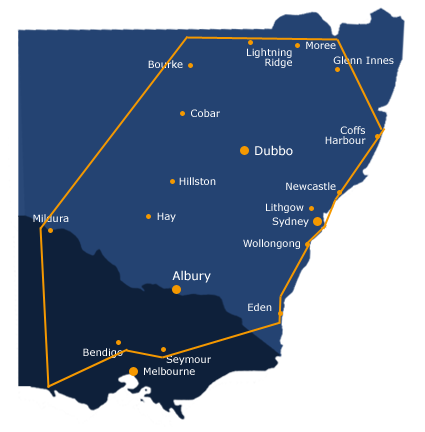 Coverage Area — Rogers Industries