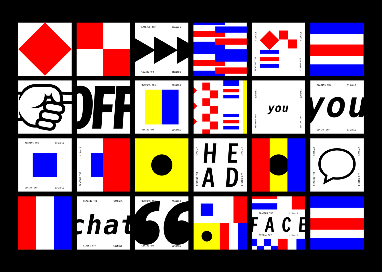 signal flags — NICK BARCLAY DESIGNS