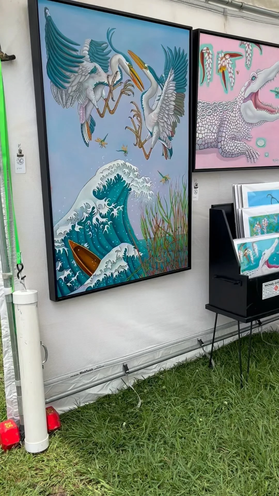 Louisiana Nature Paintings by New Orleans artist Michael Guidry