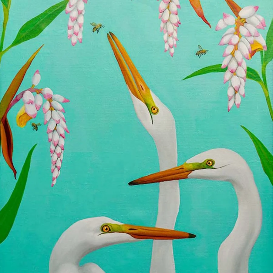 Louisiana Nature Paintings by New Orleans artist Michael Guidry