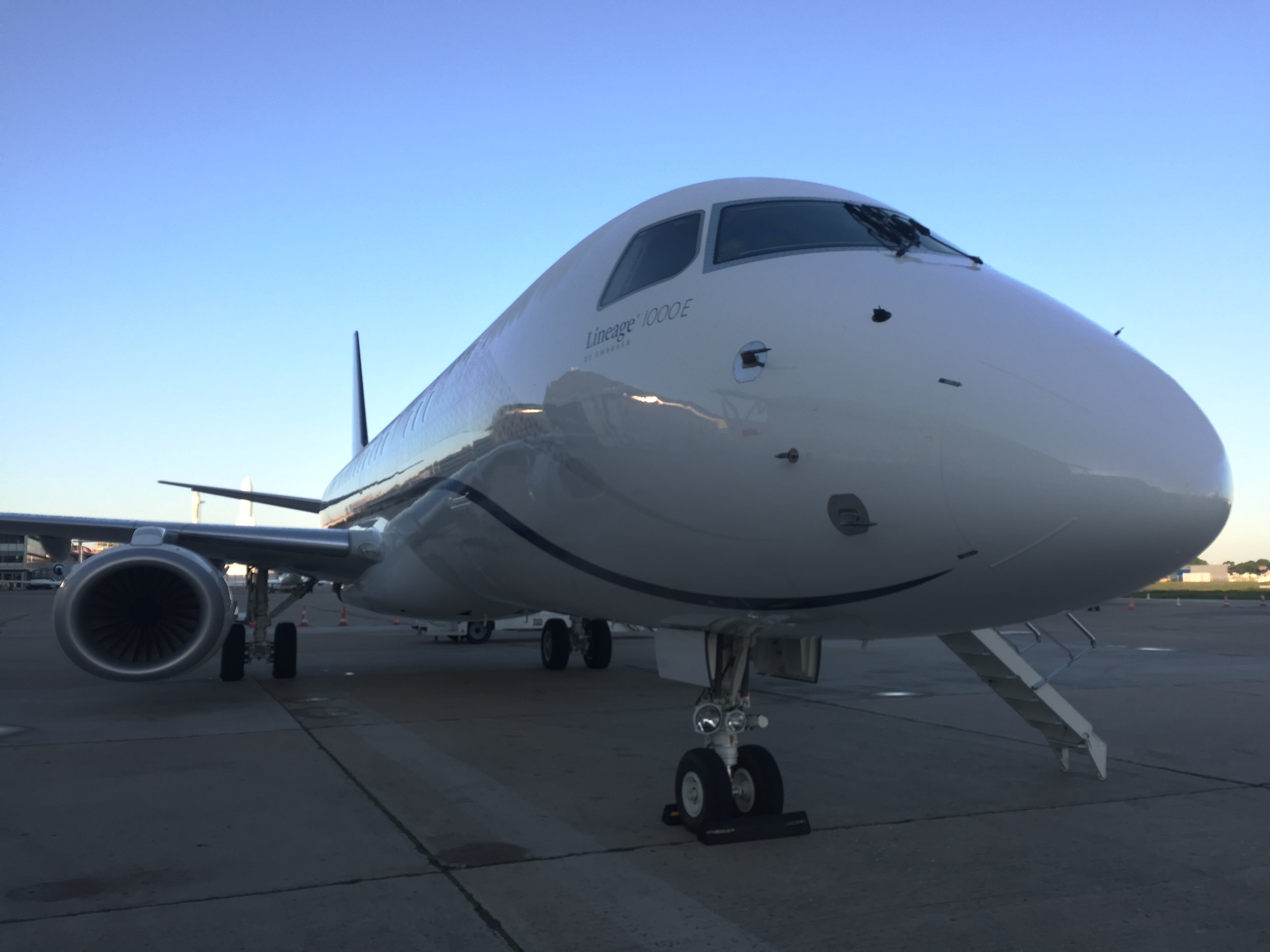 Flying on the Embraer Lineage 1000E Executive Jet — Allplane