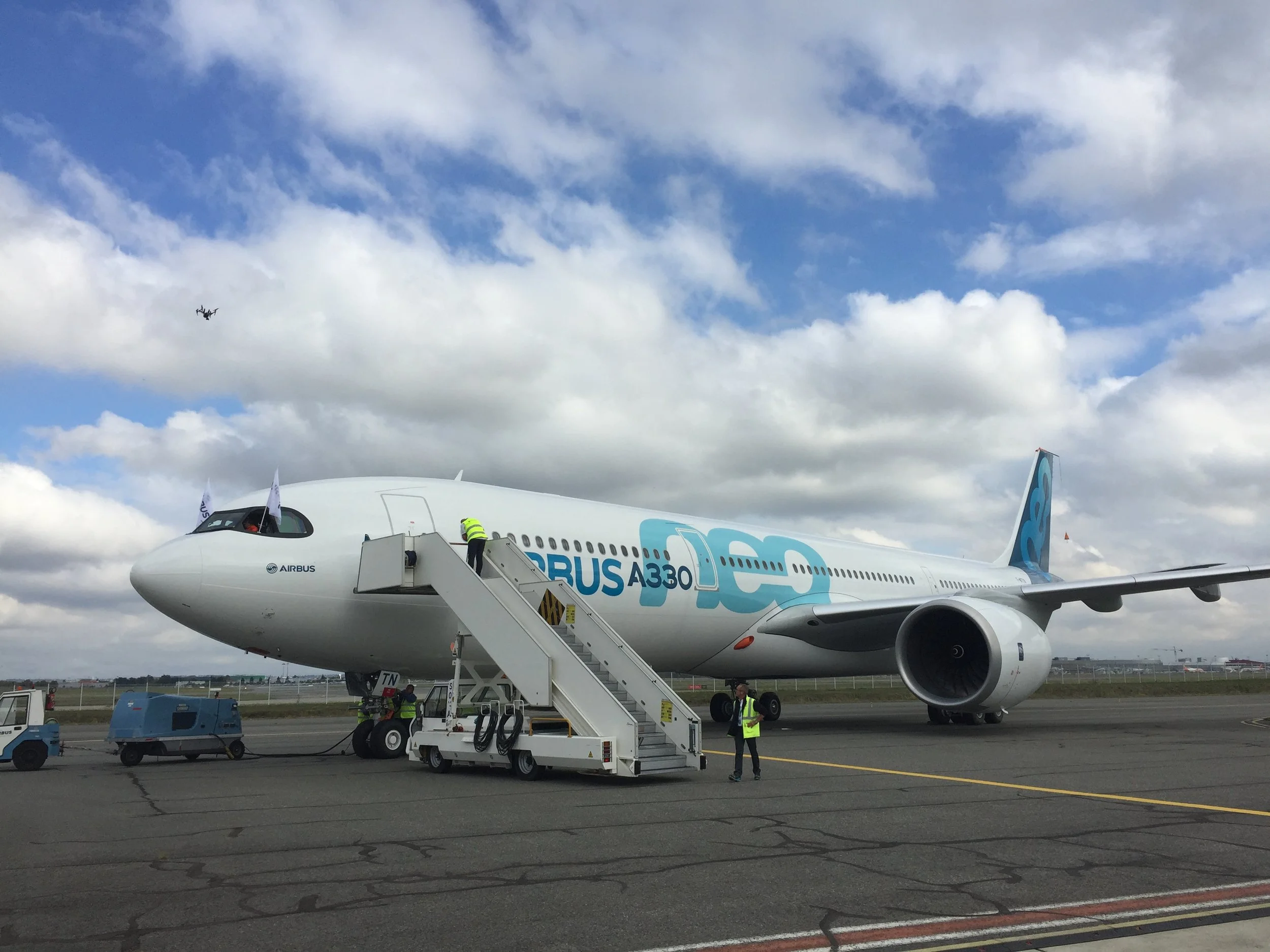 First Flight of the Airbus A330neo — Allplane