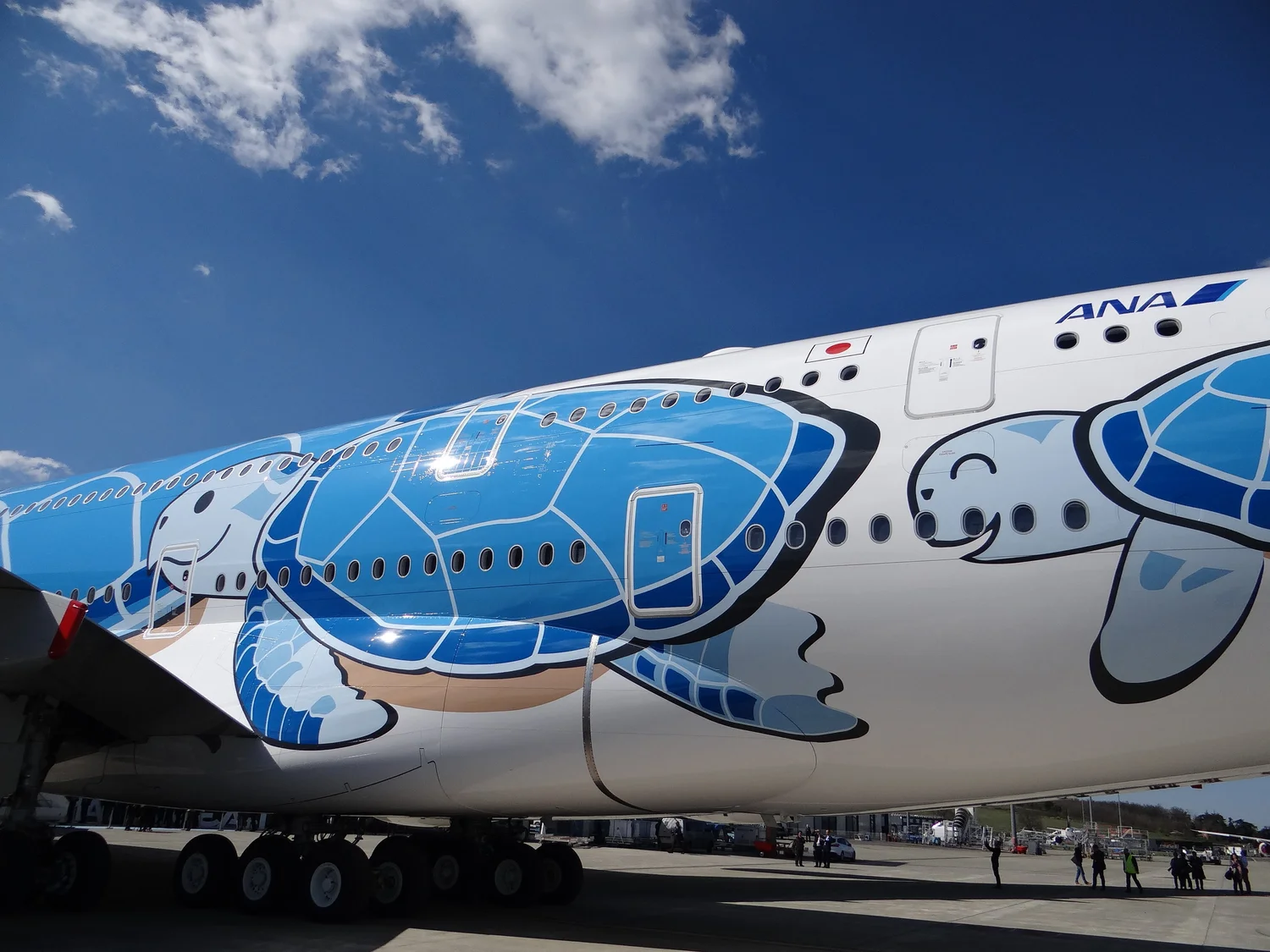 Welcoming Japan's first A380: ANA's Flying Honu — Allplane