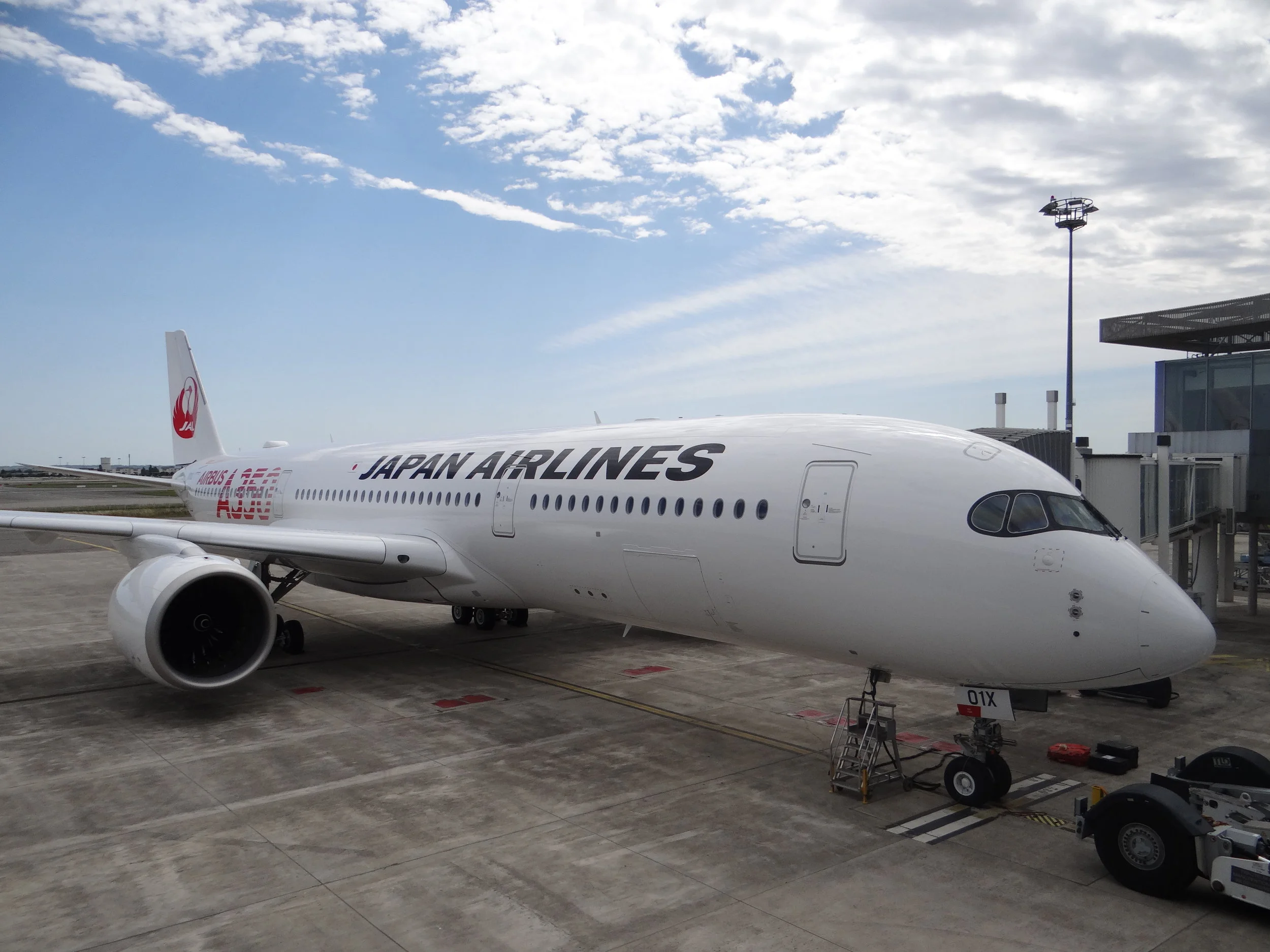 Welcoming Japan Airlines' first Airbus A350 — Allplane