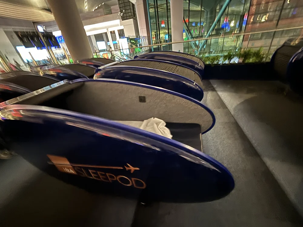 A review of the sleeping pods at Istanbul airport — Allplane