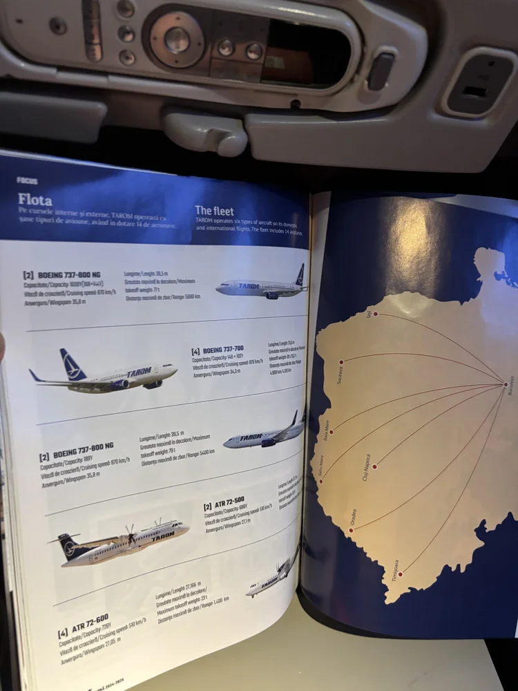 Flight Review: TAROM B737-800 Economy Class — Allplane