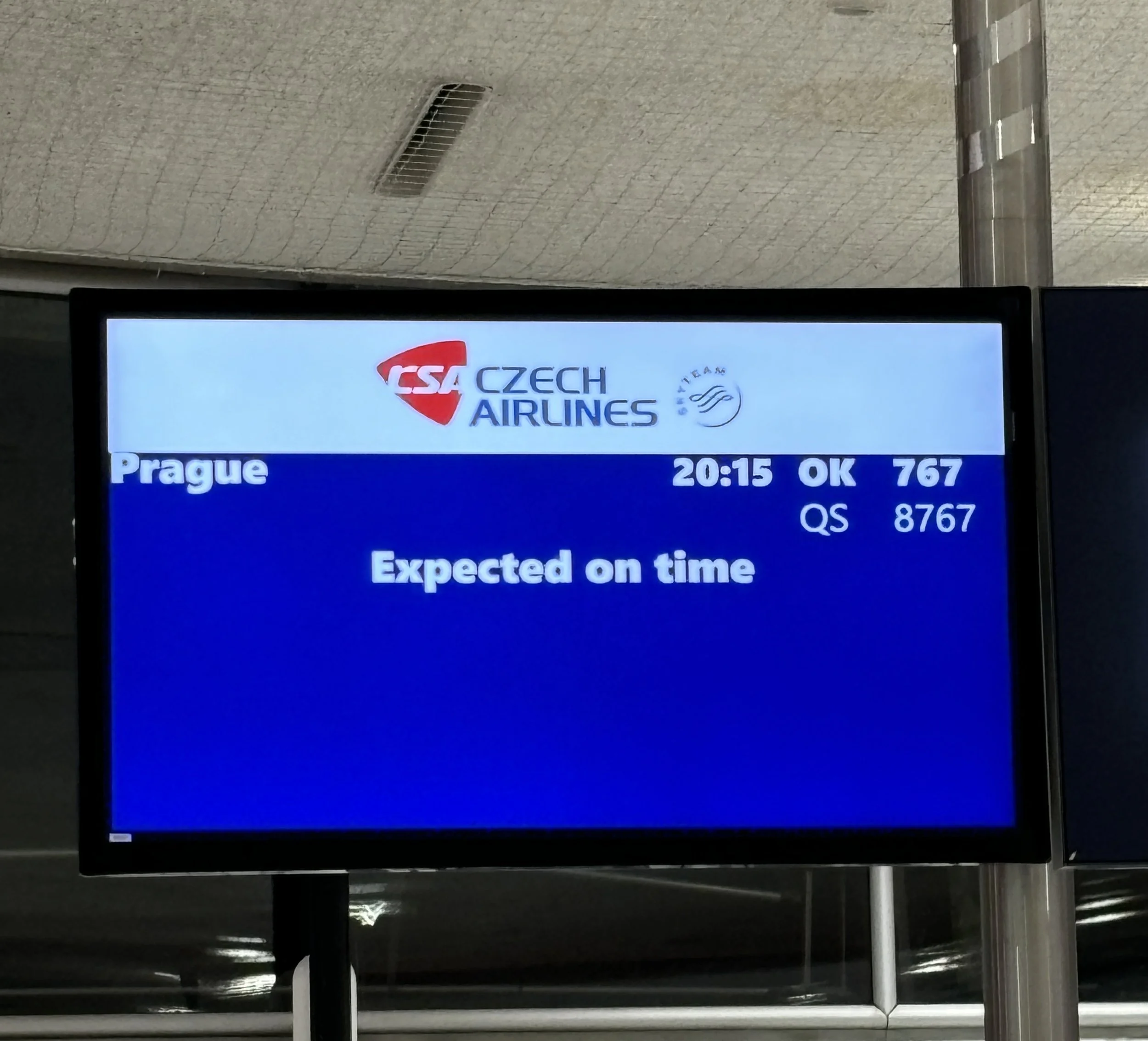 Witnessing CSA's last flight at Paris CDG - pictures — Allplane