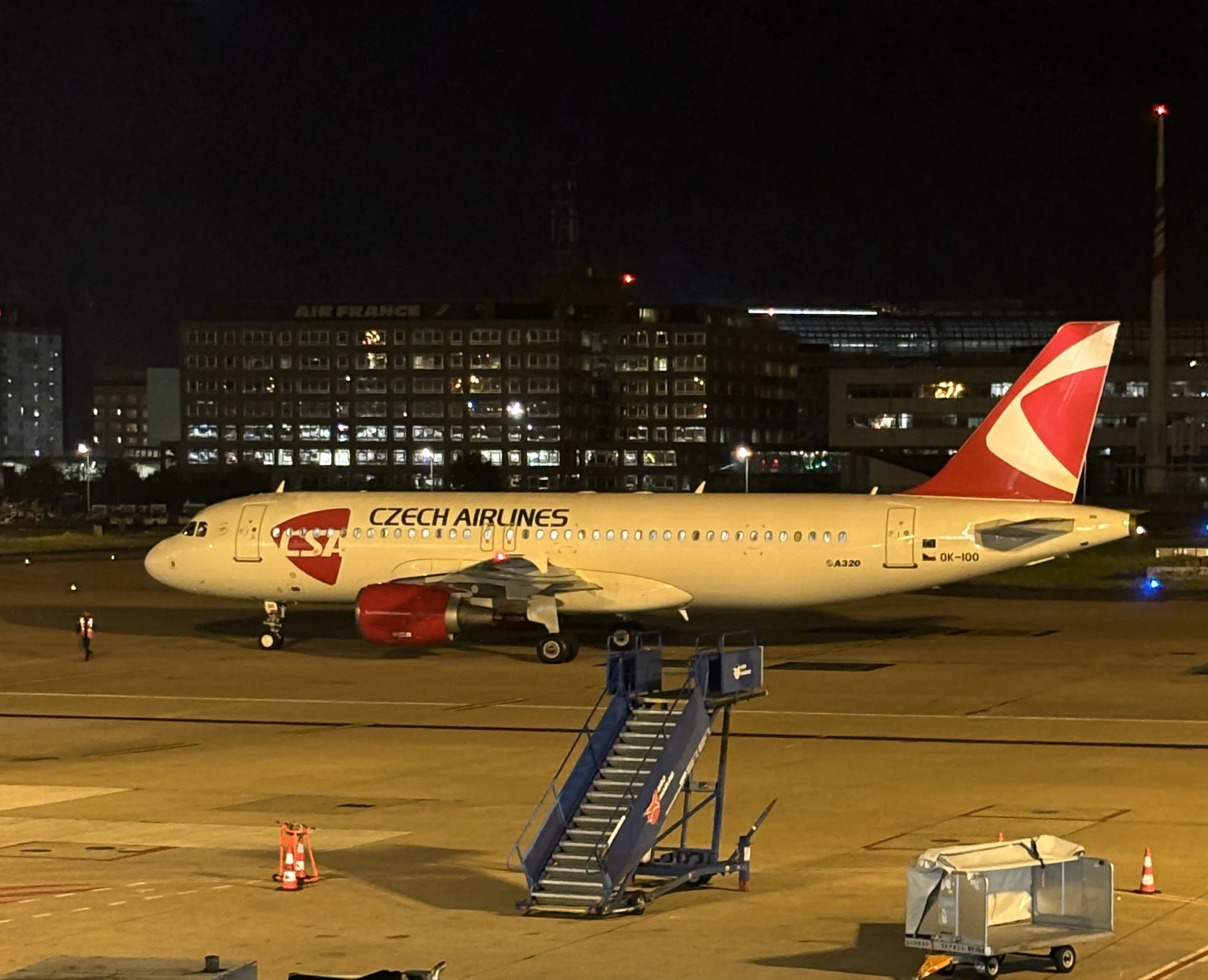 Witnessing CSA's last flight at Paris CDG - pictures — Allplane