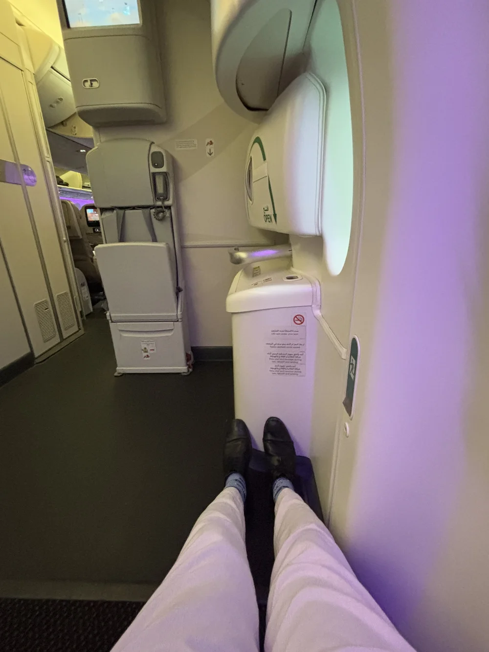 Flight Review: Saudia Economy Class B787-9 (emergency exit seat) — Allplane