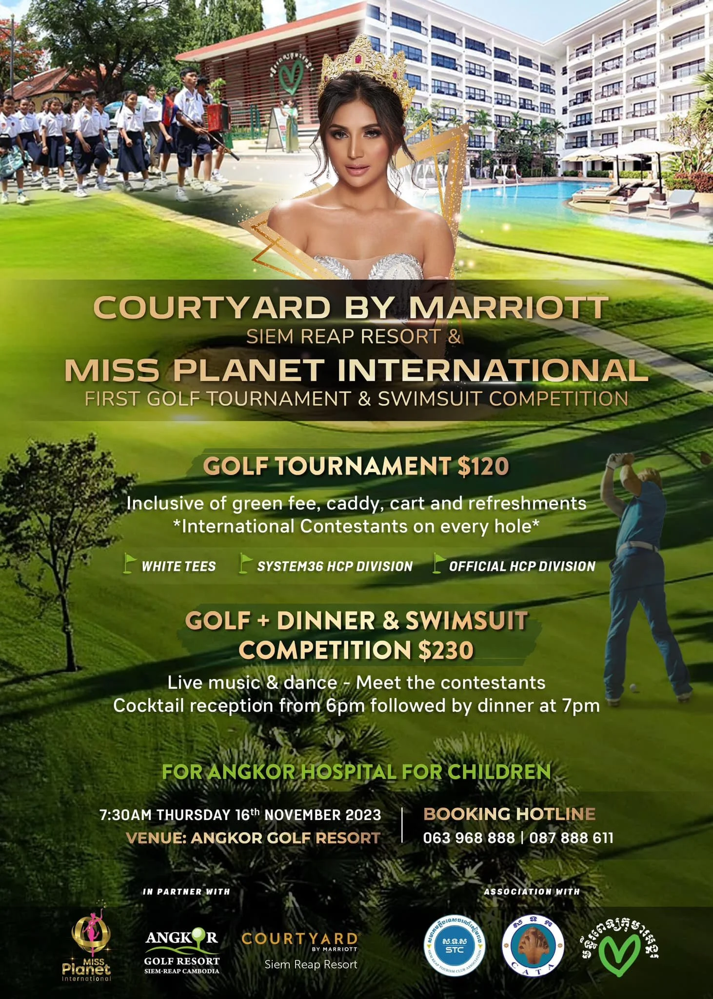 Miss Planet International Golf Tournament — Angkor Golf Resort