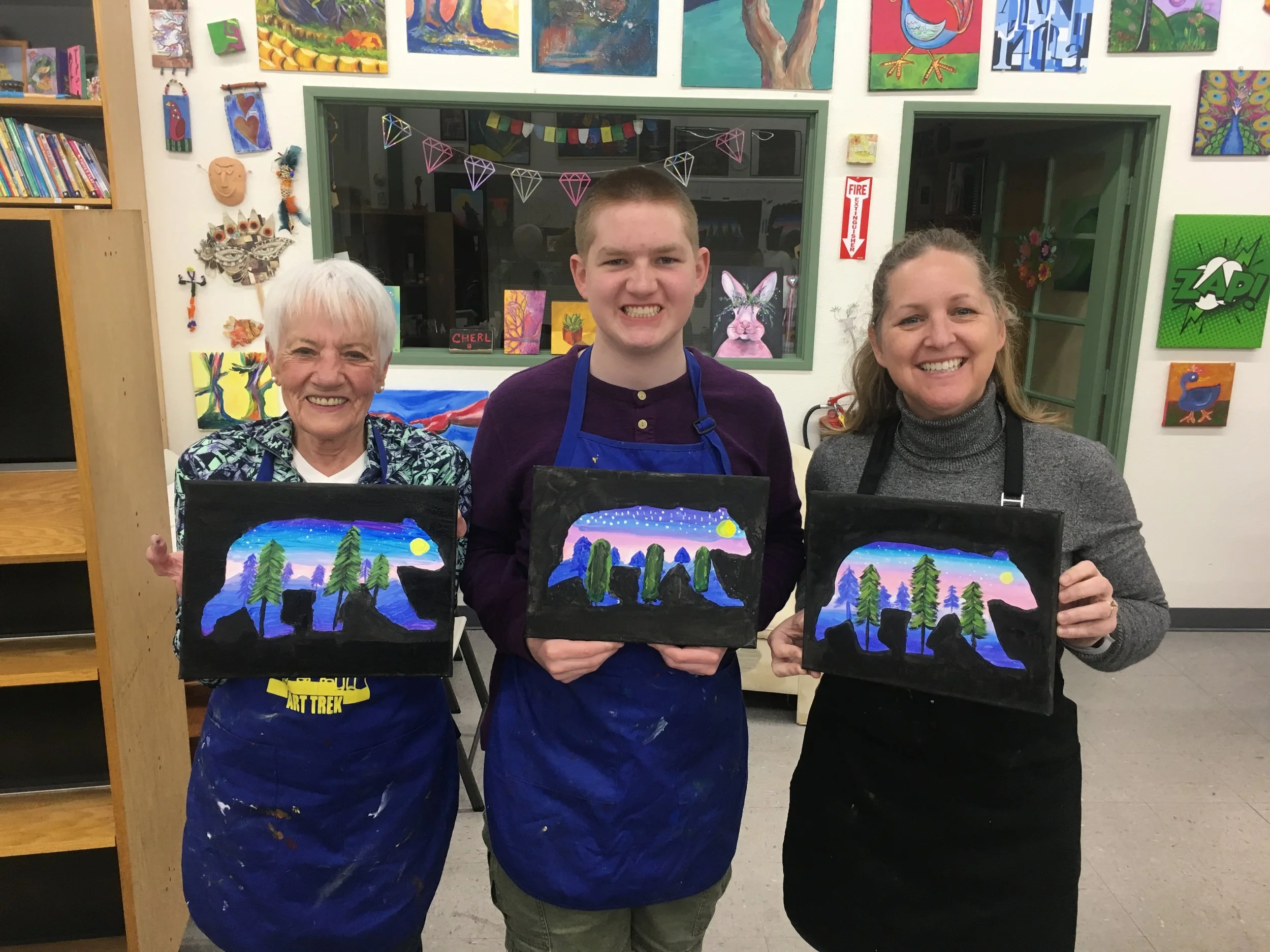 Family Art Night — Art Trek