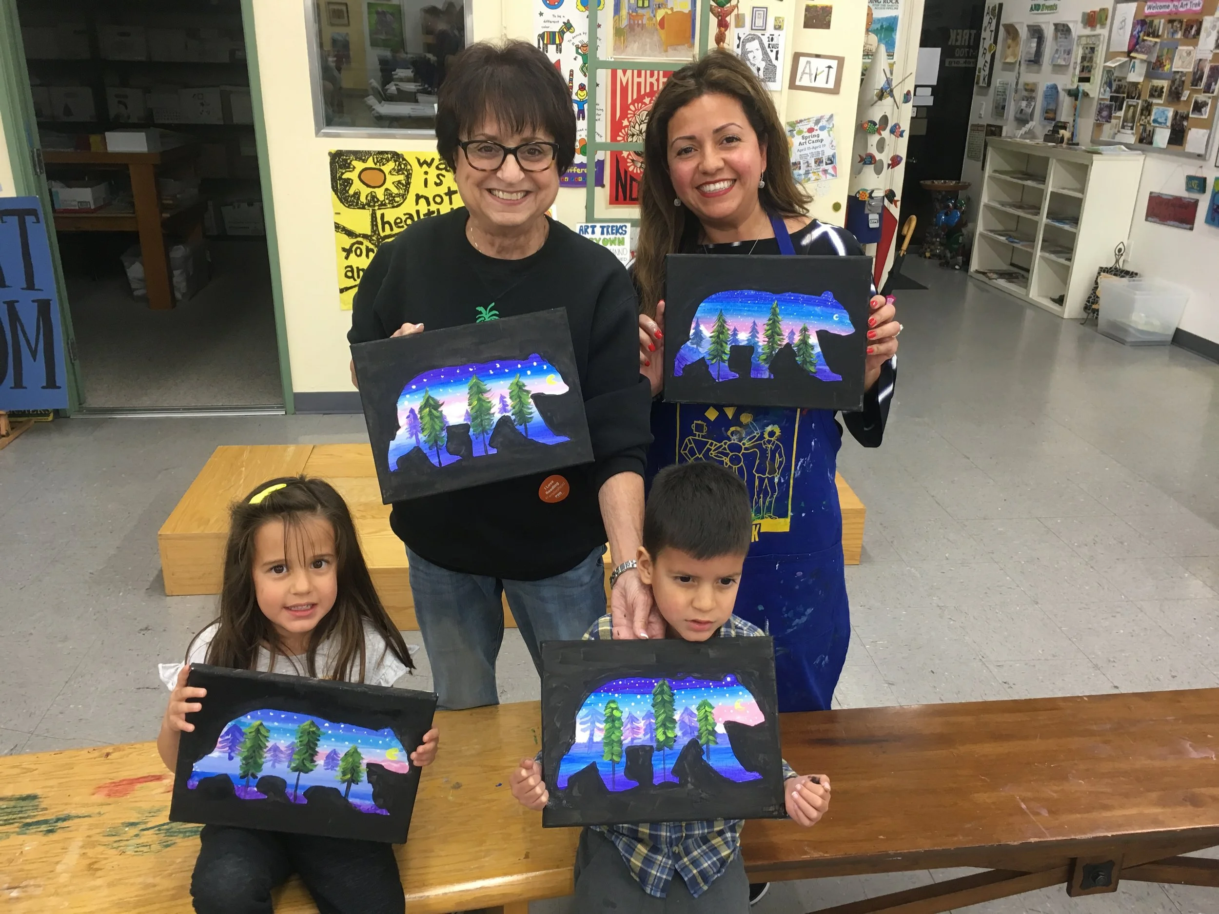 Family Art Night — Art Trek
