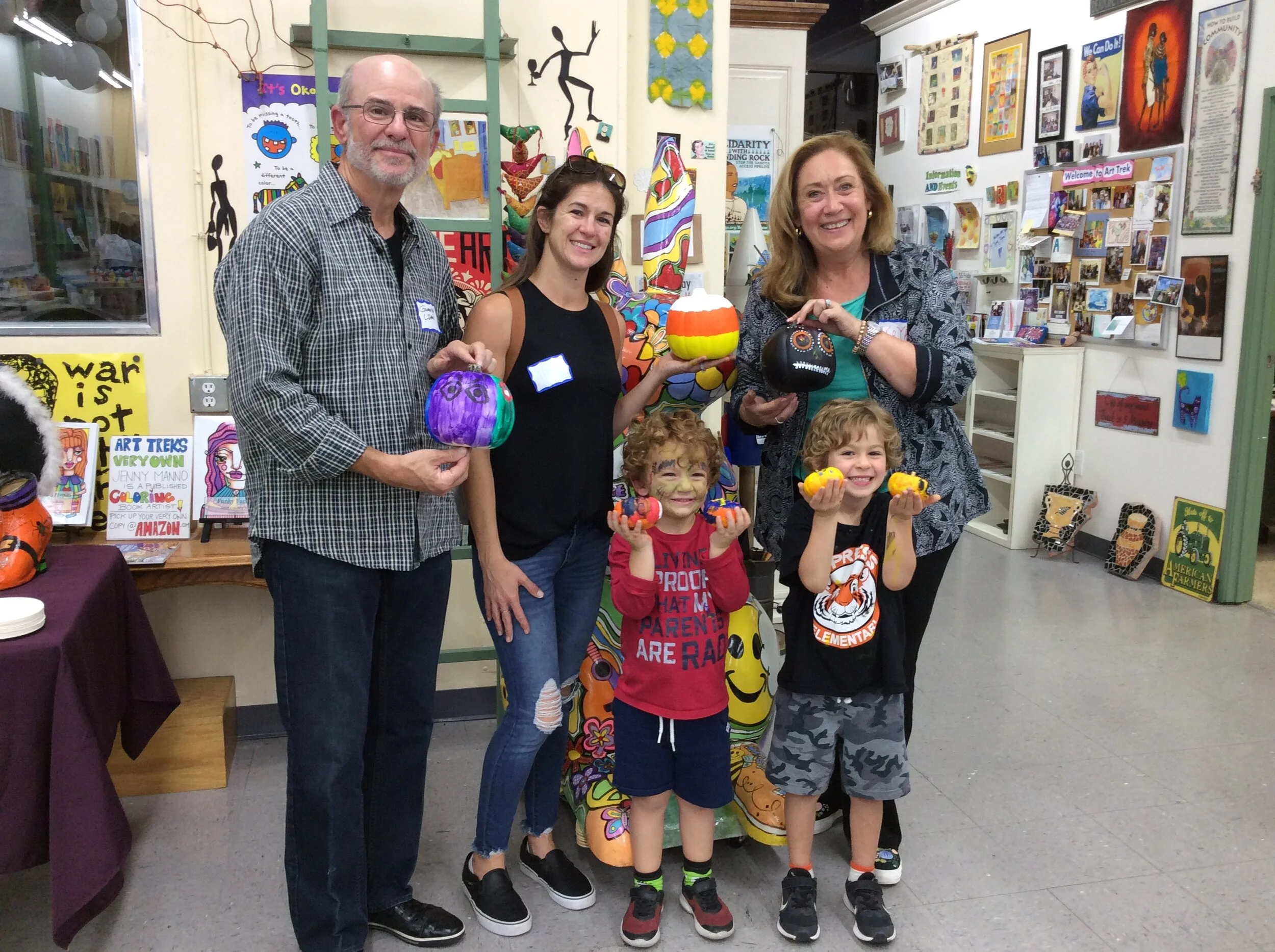 Family Art Night — Art Trek