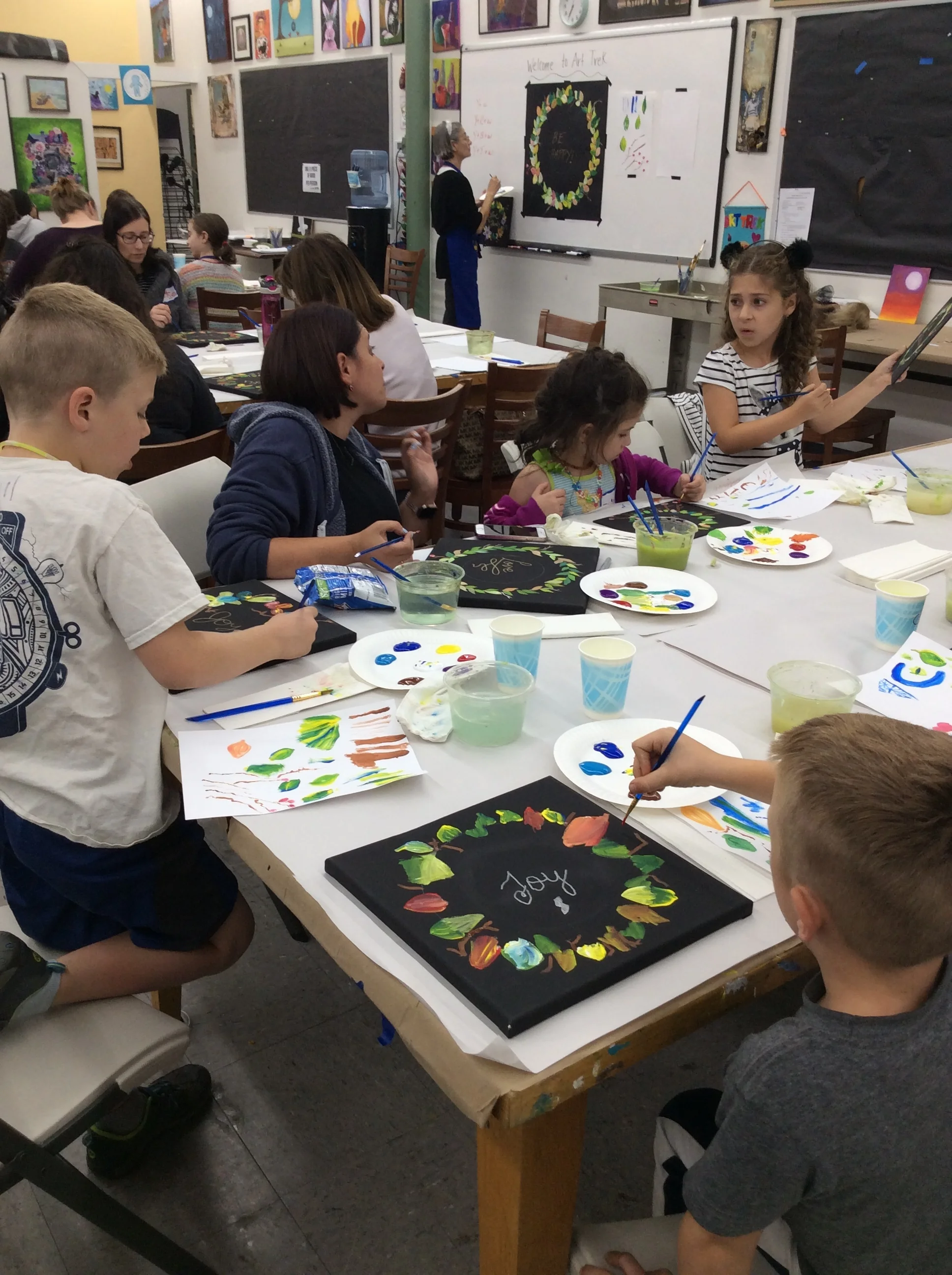 Family Art Night — Art Trek