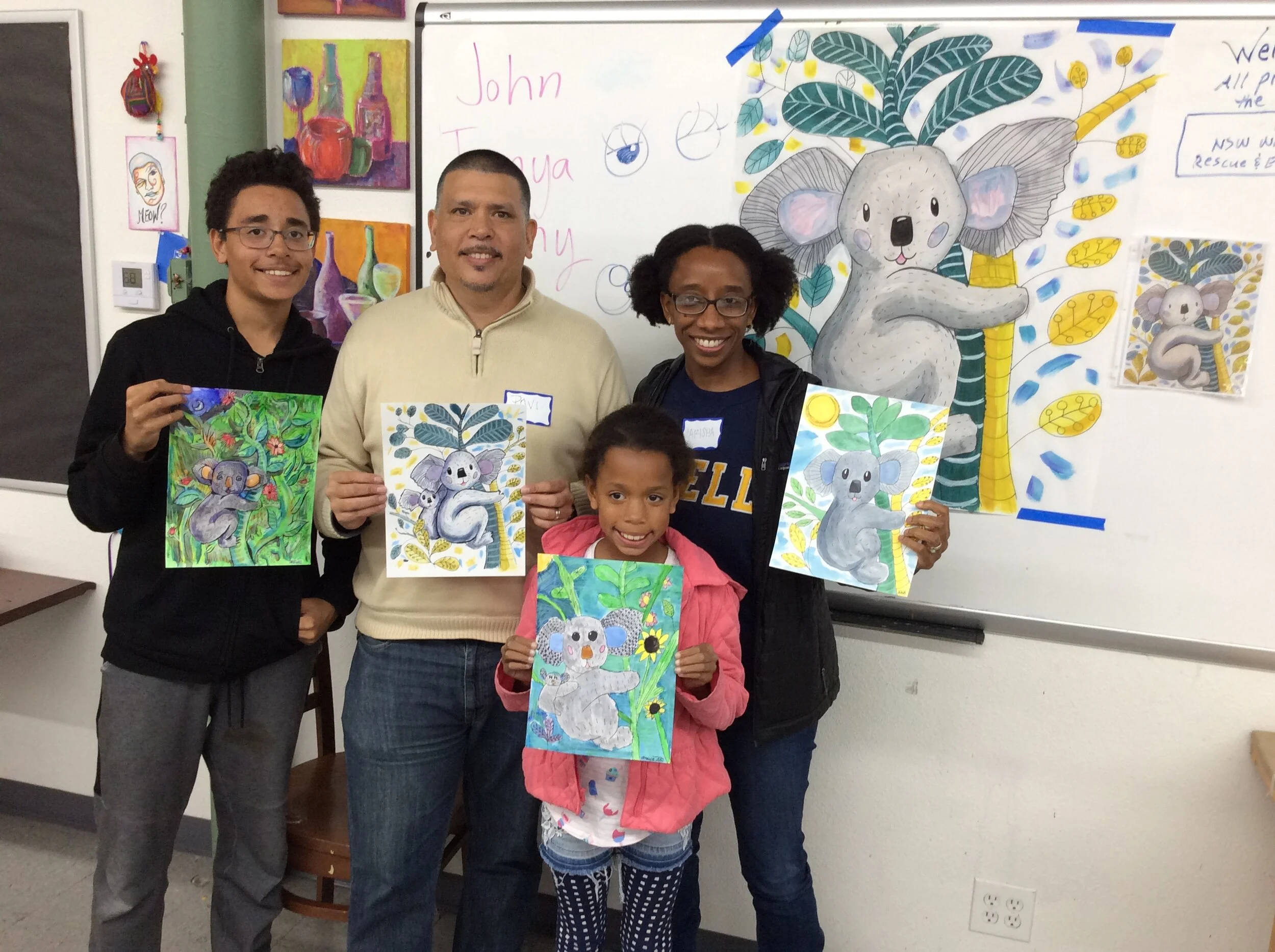 Family Art Night — Art Trek