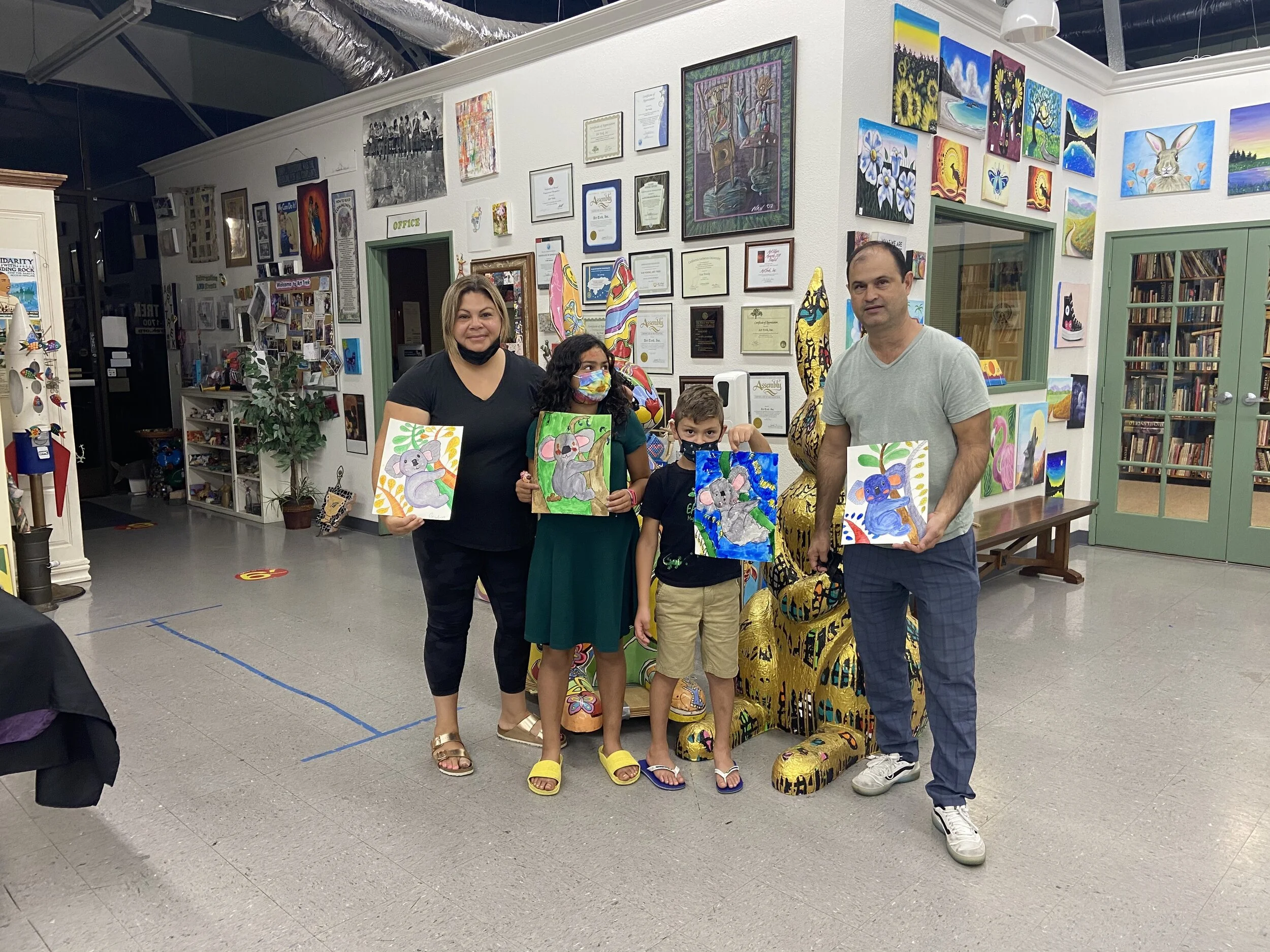 Family Art Night — Art Trek