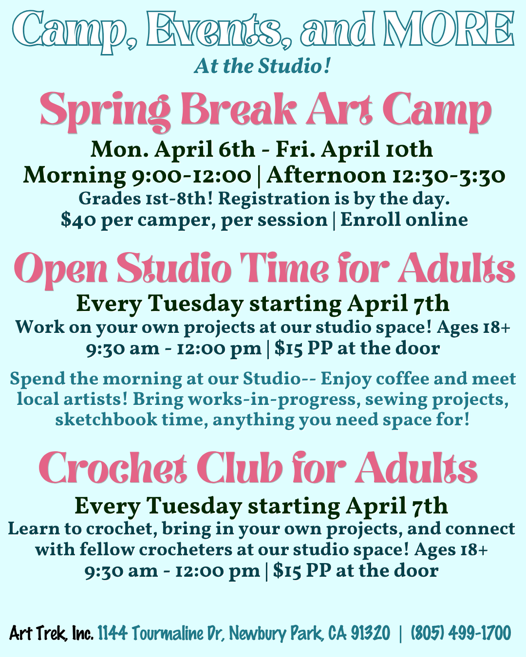 Calendar — Art Trek